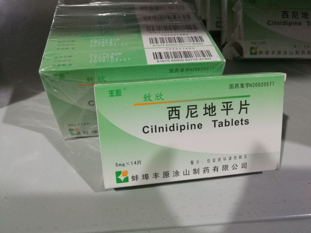 Calcium Antagonists Cardiovascular Drugs Cilnidipine Tablets 5mg 10mg ...