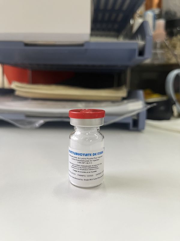 Aspirin-DL-Lysine For Injection , Lysine Acetylsalicylate For Injection ...