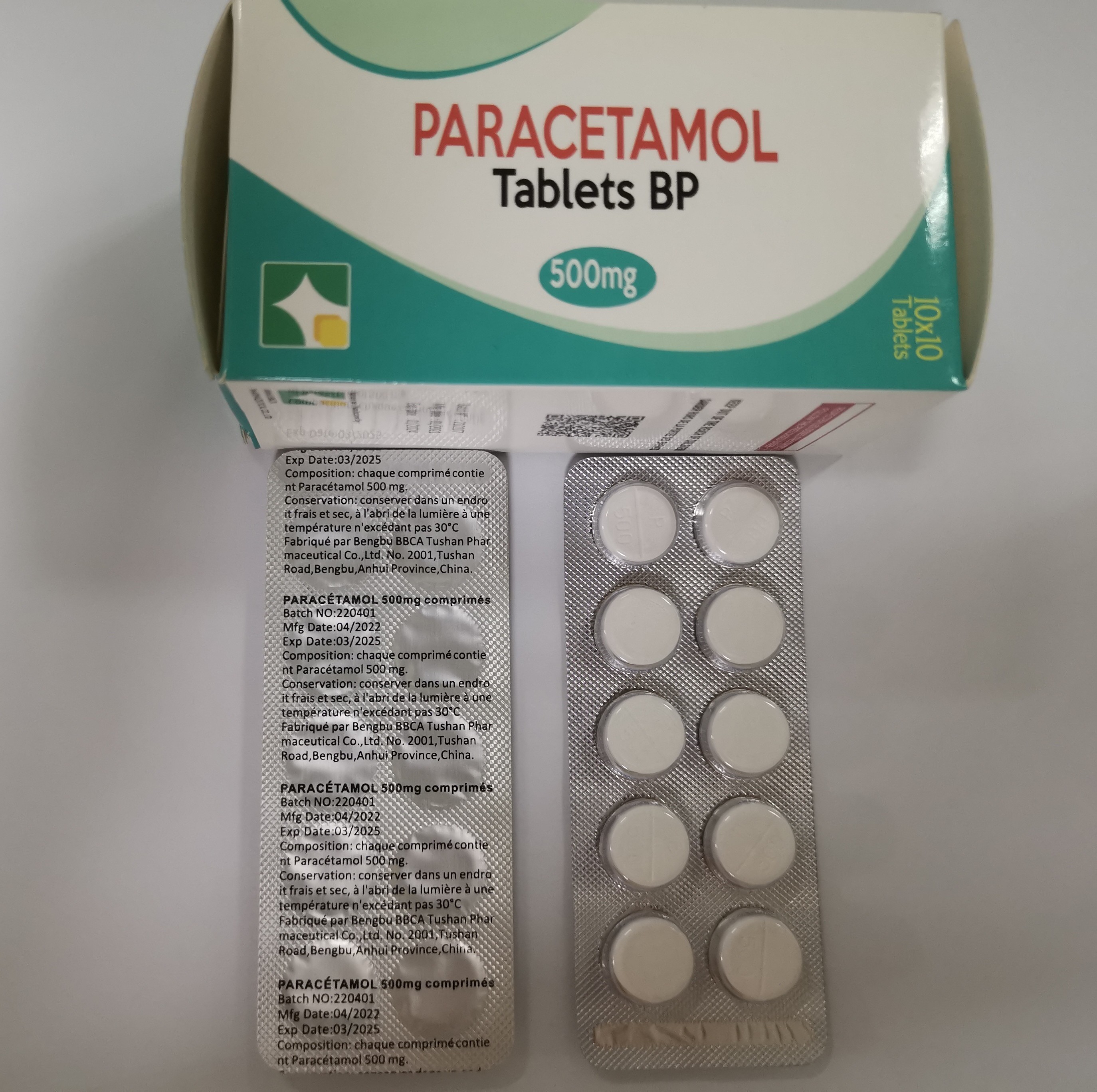 USP/BP/EP Grade Paracetamol Cas 103-90-2 for Pharmaceutical Production