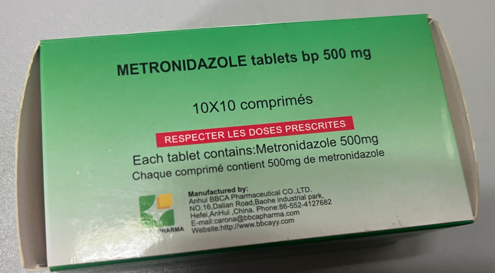 Metronidazole Tablet 100mg For Bacterial Infections
