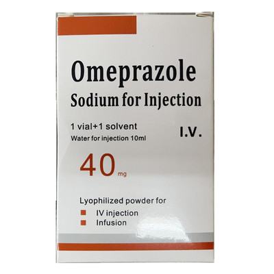 Omeprazole Sodium For Injection 10ml 40mg With Waiter White Lyophilized ...