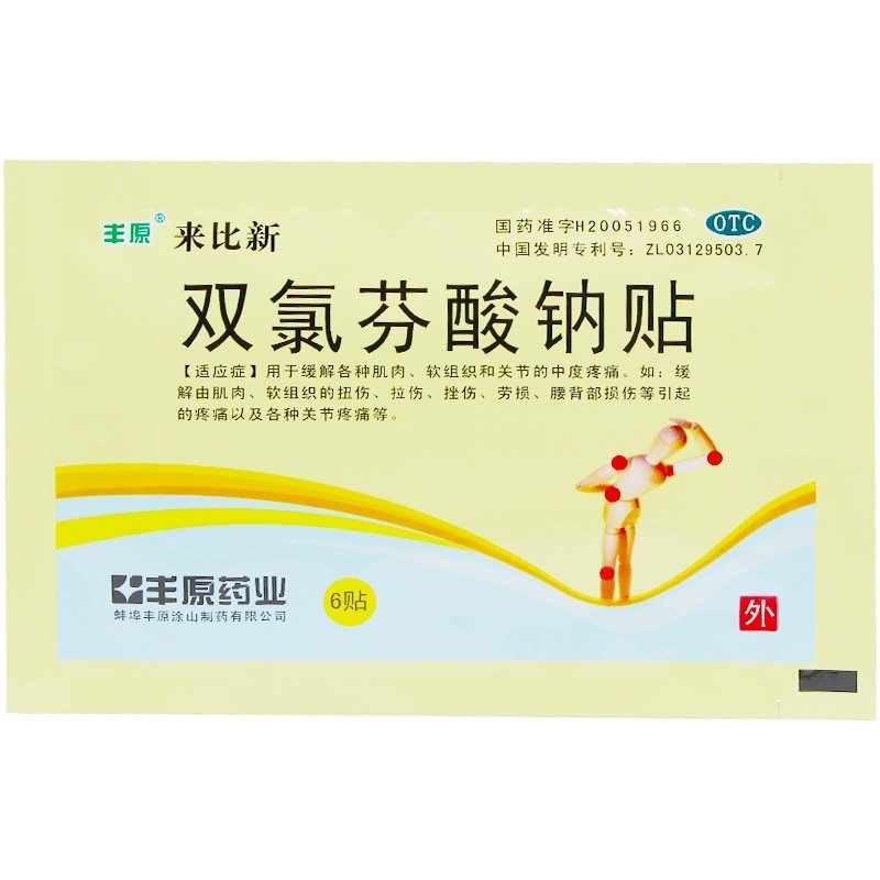 BBCA Transdermal Patch Analgesic Use Diclofenac Sodium Patch-1