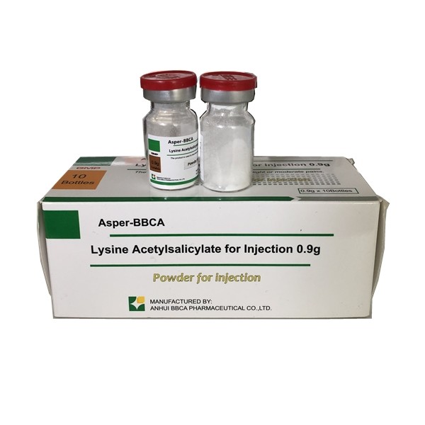 Lysine Acetylsalicylate for injection Aspirin-DL-Lysine for injection 0.9g
