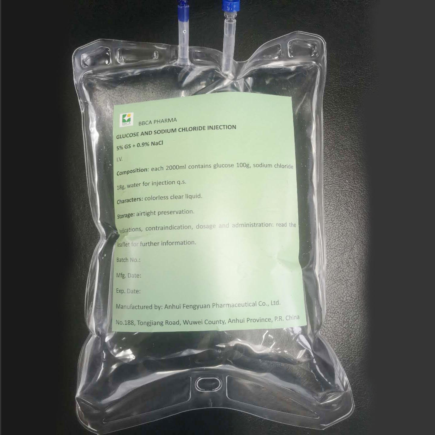 Medical Soft Bag Sodium Chloride Nutrition Infusion
