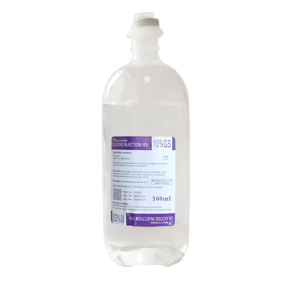 Glucose Injections Small Volum Nutrition Infusion 100ml / 250ml /500ml ...