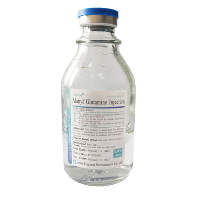 Alanyl Glutamine Injection BBCA Pharmaceutical Transfusion Glass Bottle ...